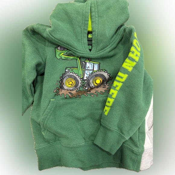 John Deere | Shirts & Tops | John Deere Kids Green Hoodie | Poshmark